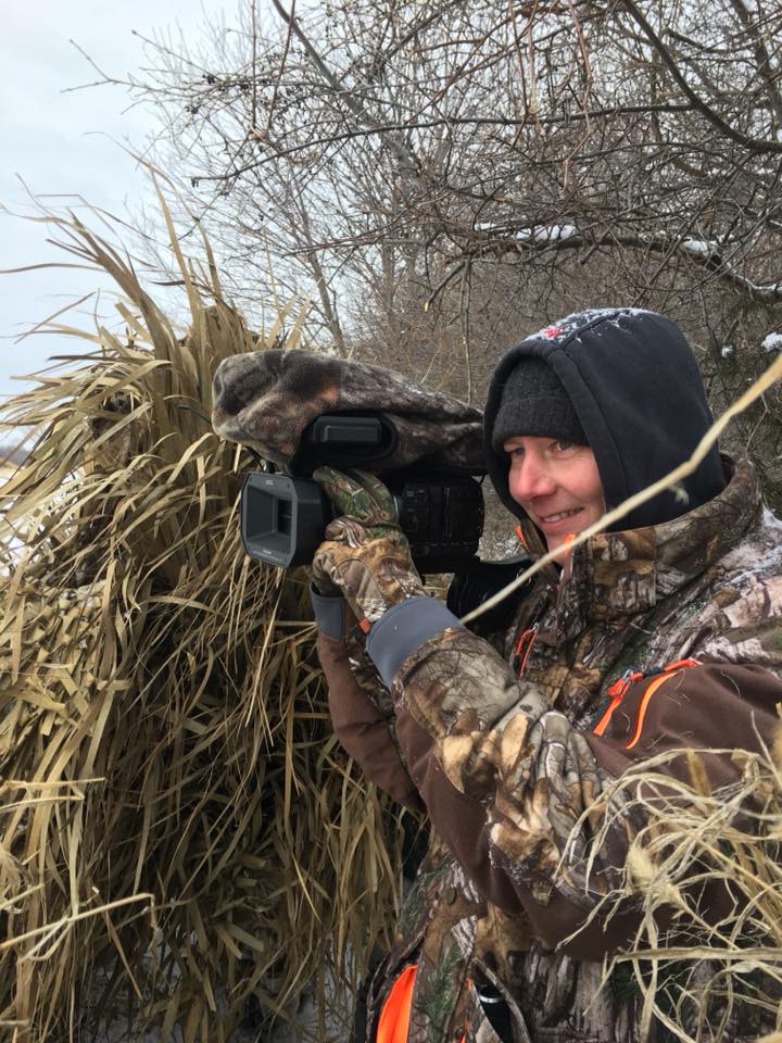 Mike Miller and Angler & Hunter Television at Merland Park Filming ...