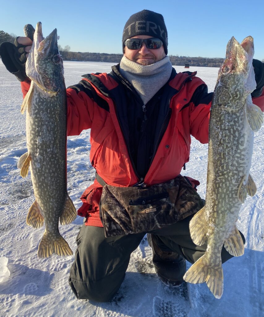 Ice Fishing with Pete Bowman * Co-Host of Fish'n Canada - Merland Park ...